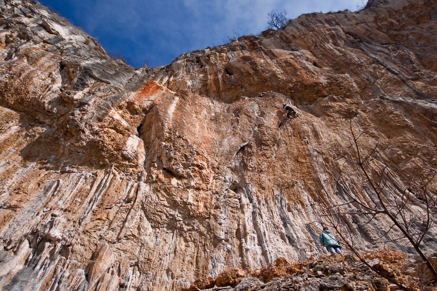 Rock climbing: Mišja peč - Explore Slovenia