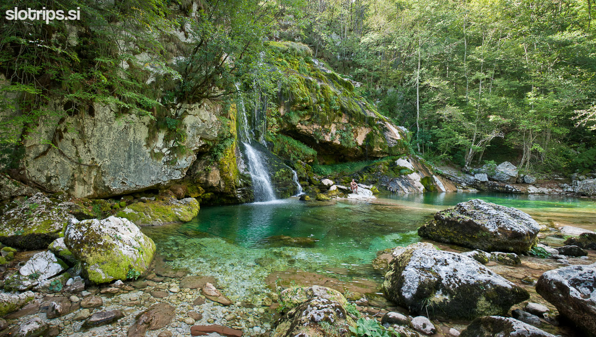 Naravne znamenitosti: Izvir Gljuna in slap Virje - Raziščite Slovenijo